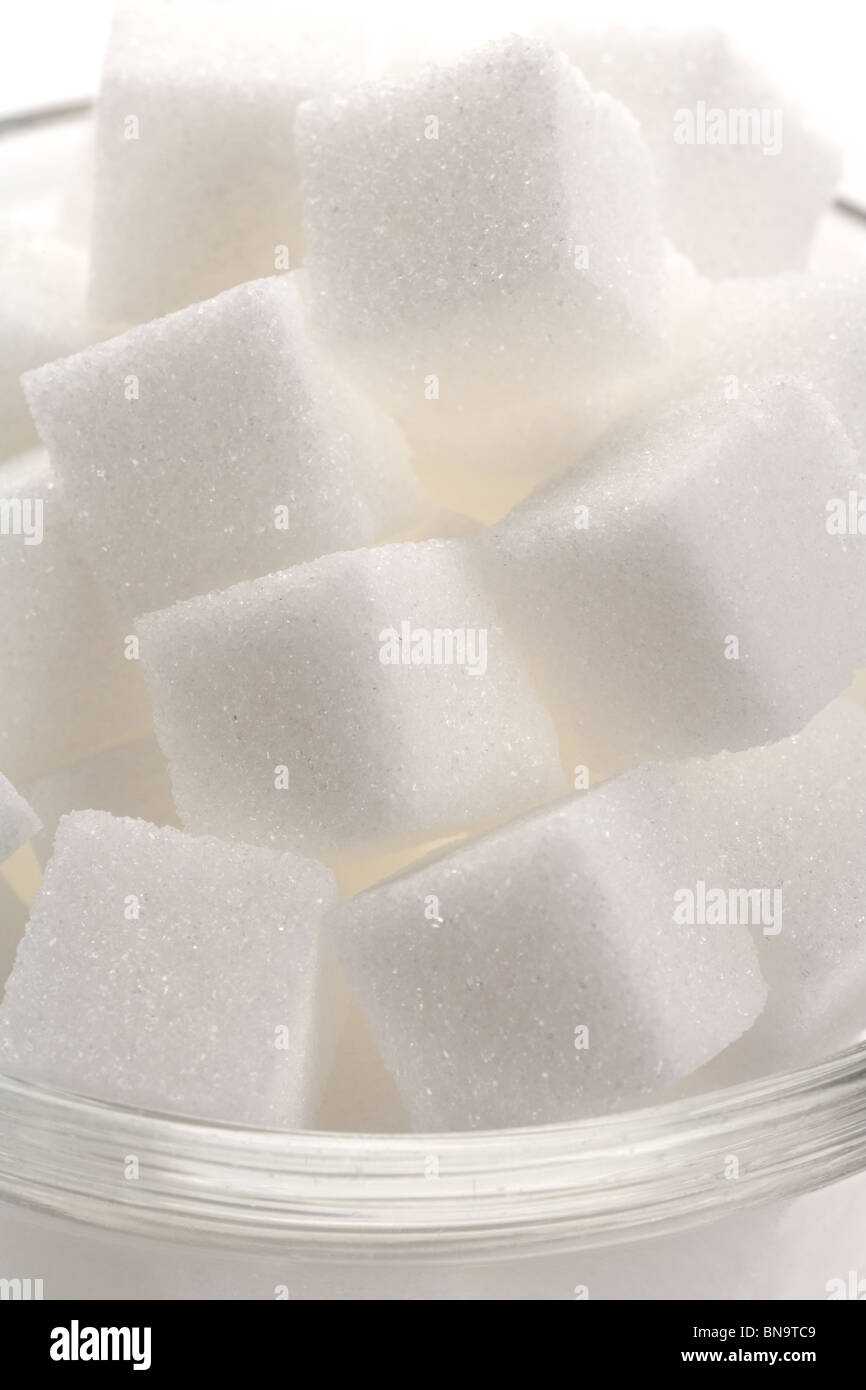 Sugar Cube close up shot Stock Photo - Alamy