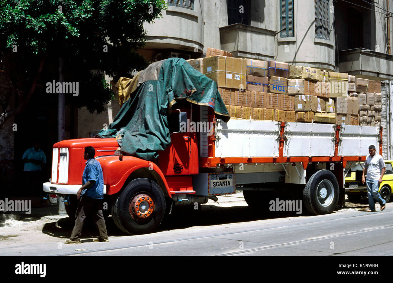 Old scania truck hi-res stock photography and images - Alamy
