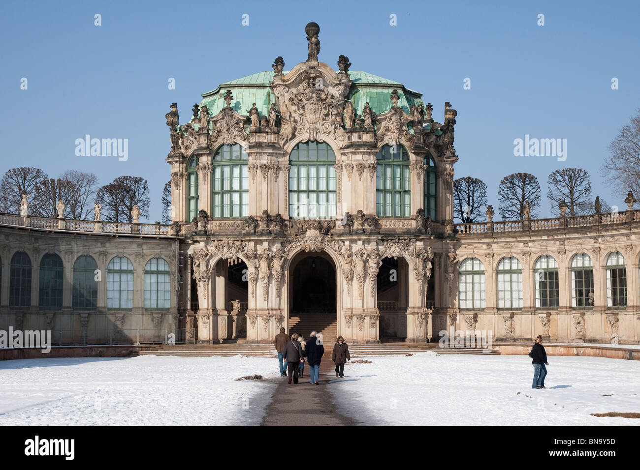 The Zwinger, a palace in Dresden, Germany Stock Photo - Alamy