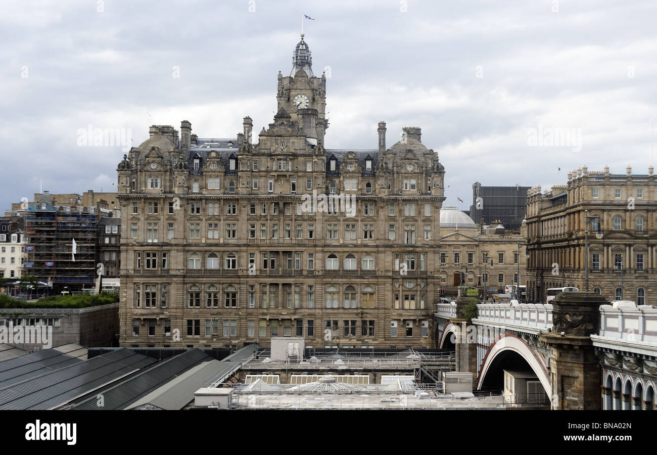 Balmoral hotel clocktower hi-res stock photography and images - Alamy