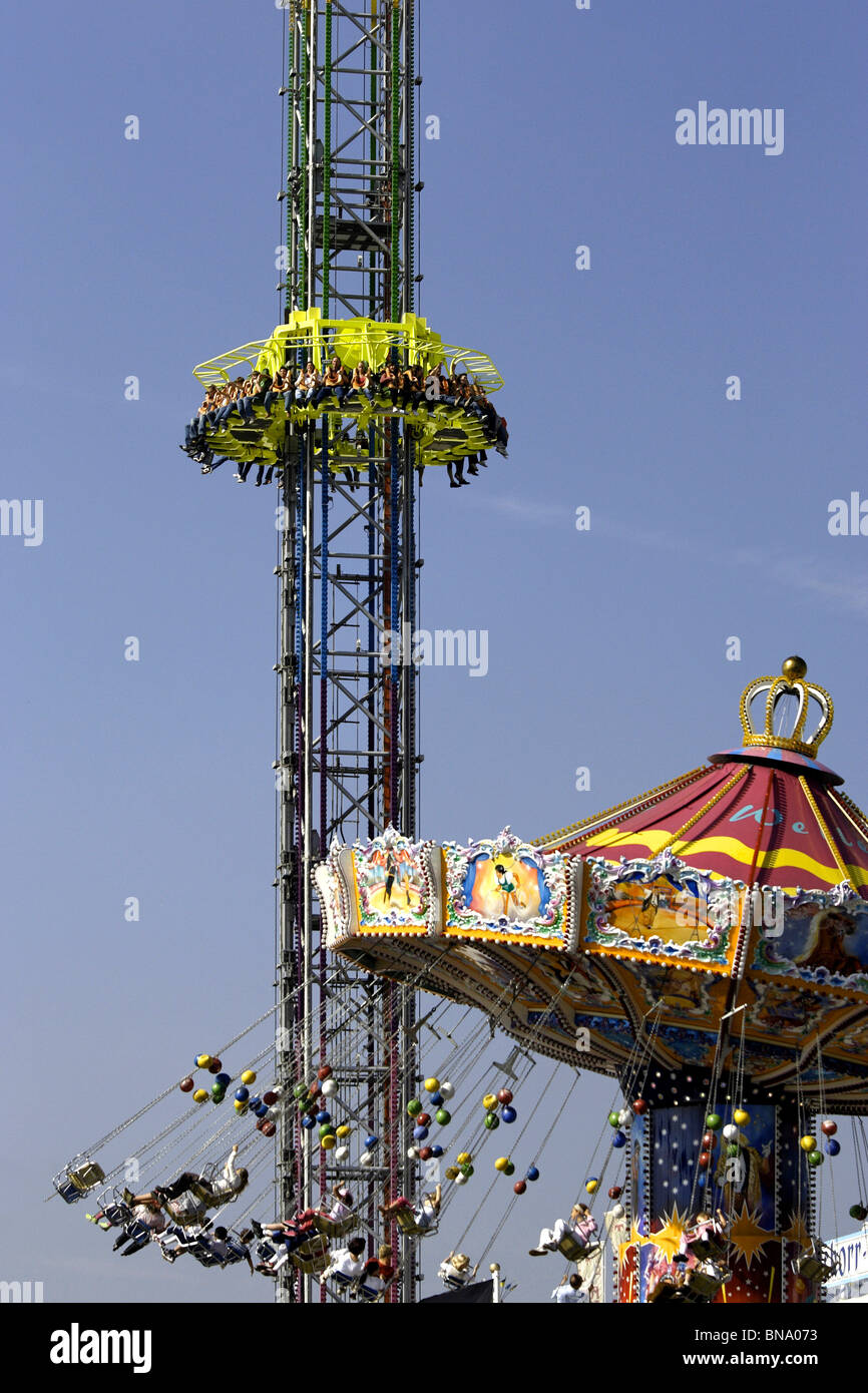 Funfair Ride, Oktoberfest Munich Germany Stock Photo - Alamy
