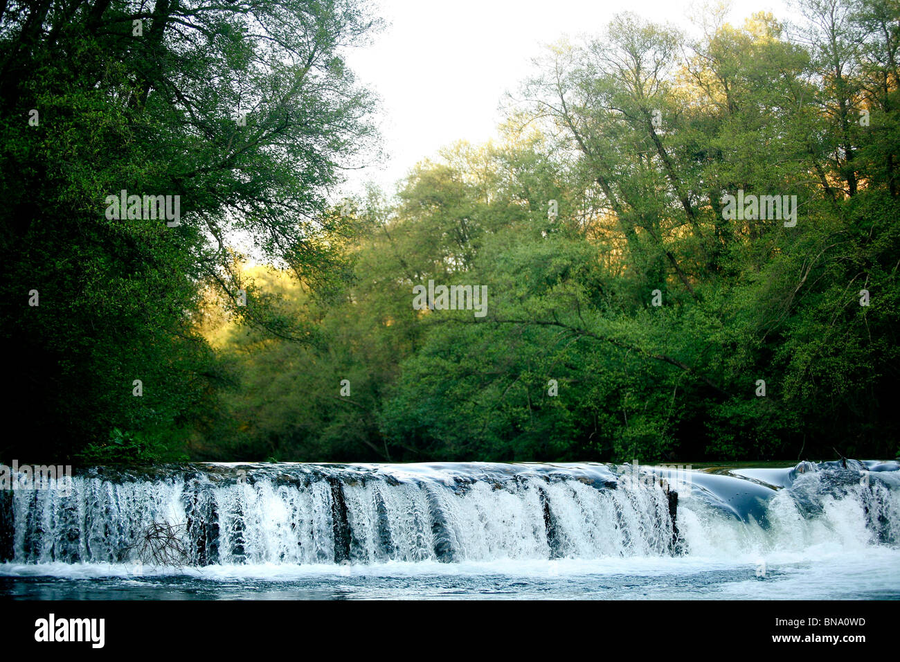 Waterfall at Alva River Stock Photo - Alamy