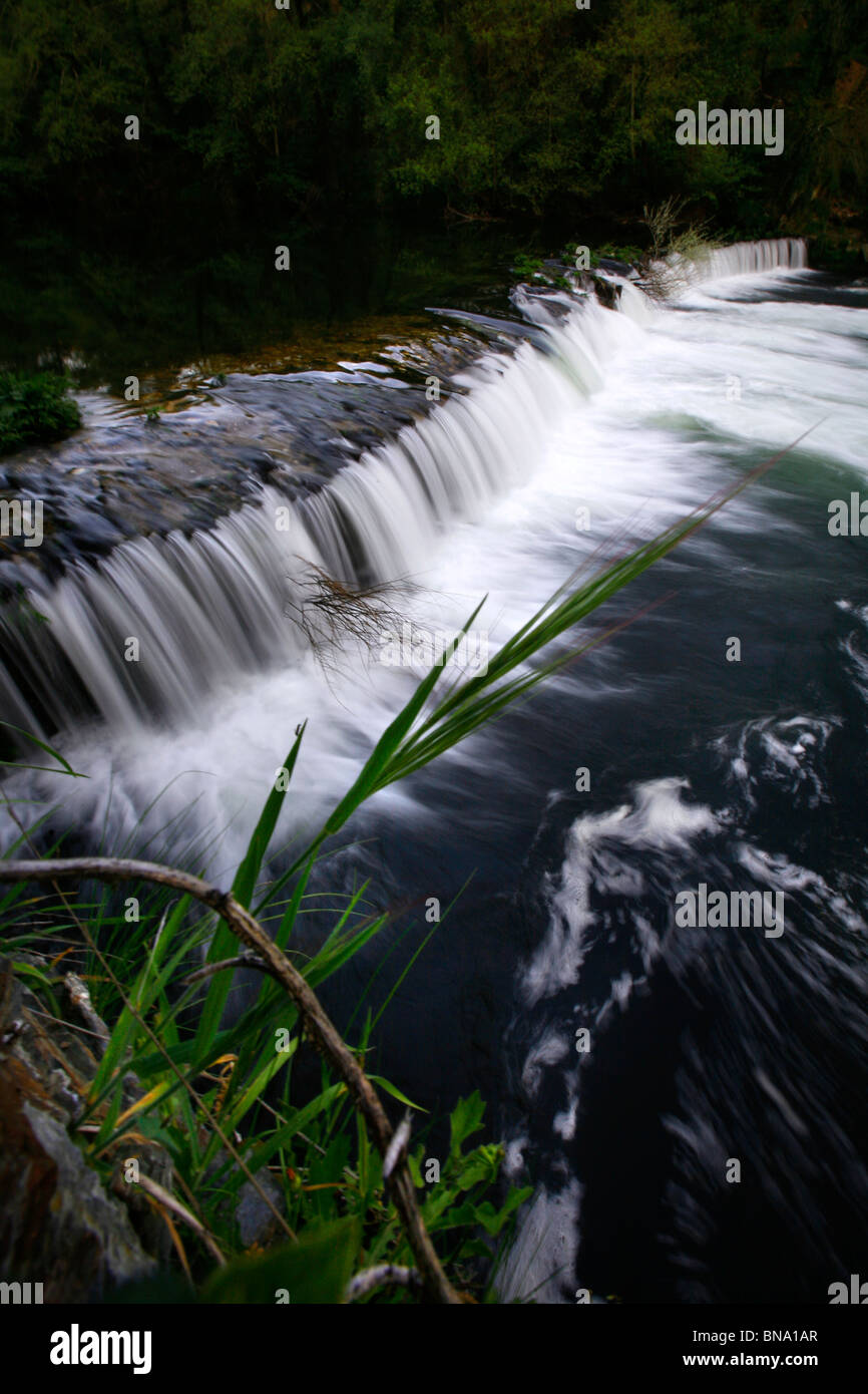 Waterfall at Alva River Stock Photo - Alamy