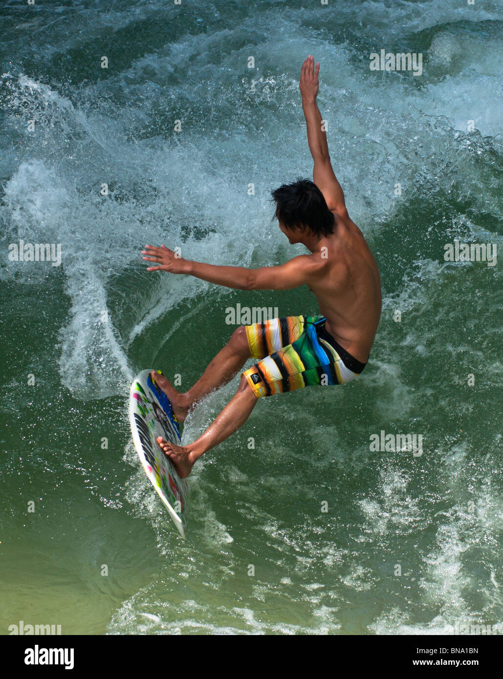 Surfer boy hawaii hi-res stock photography and images - Alamy