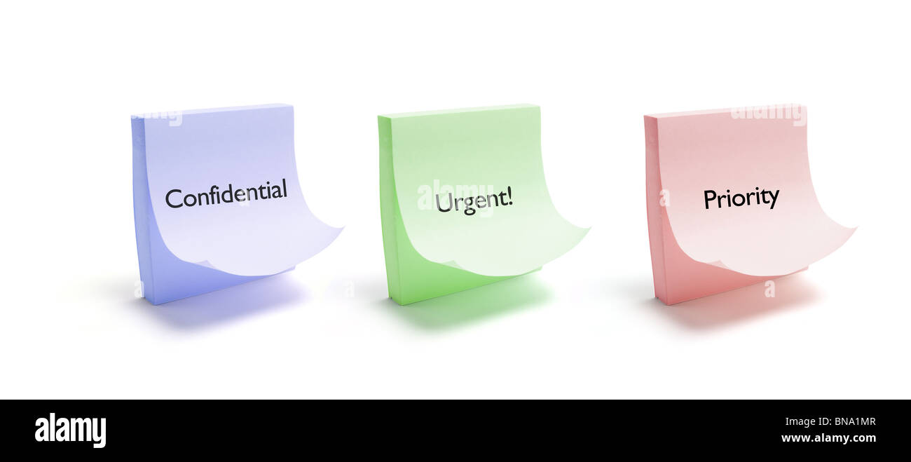 Attention notices Cut Out Stock Images & Pictures - Alamy