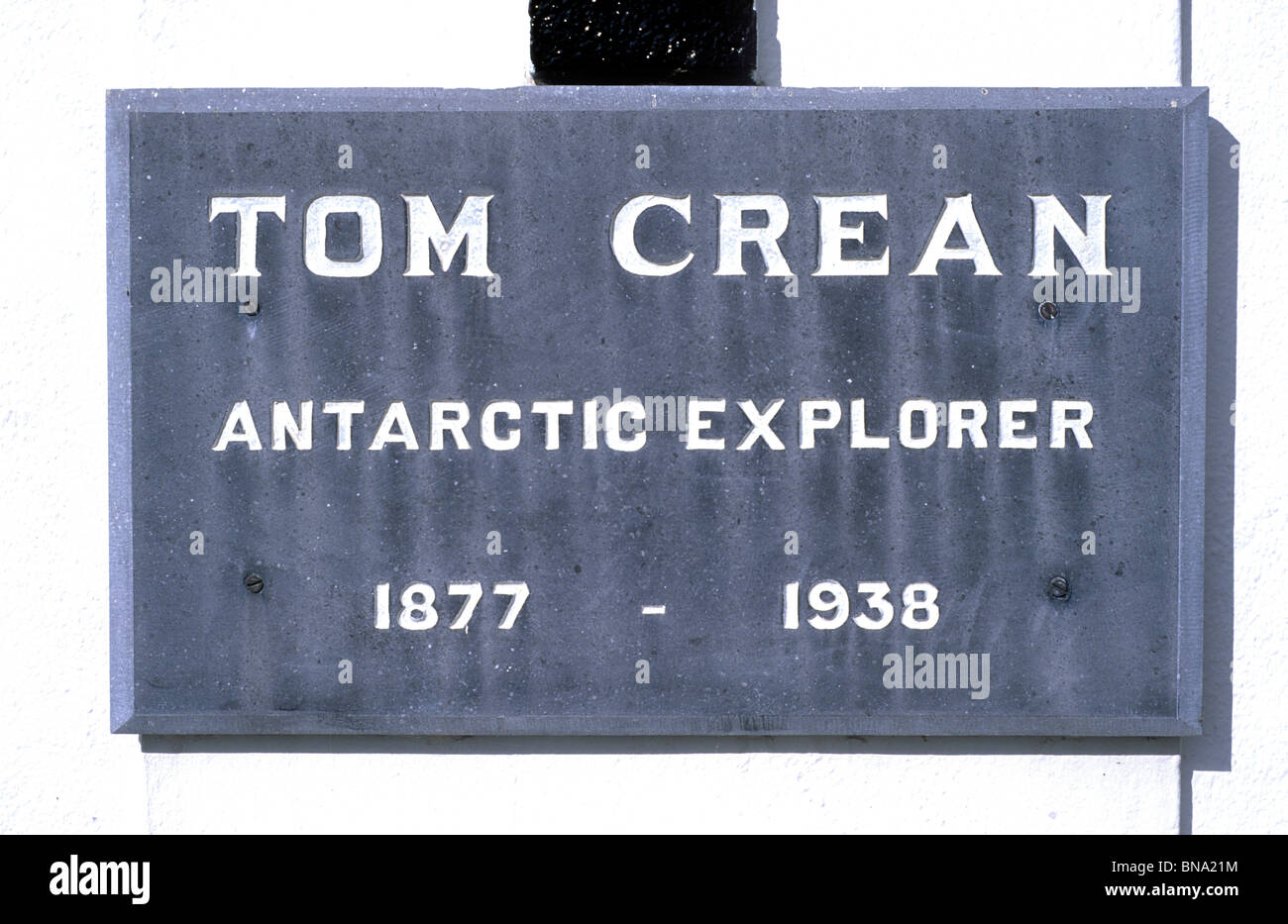 Tom crean memorial plaque hi-res stock photography and images - Alamy