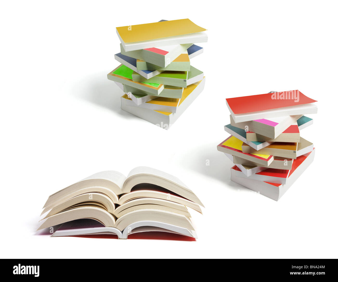 Stack of Books Stock Photo - Alamy