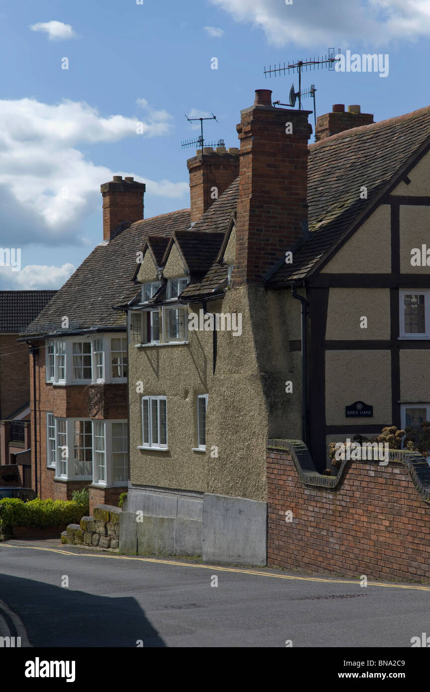 Old buildings in Warwick Stock Photo - Alamy