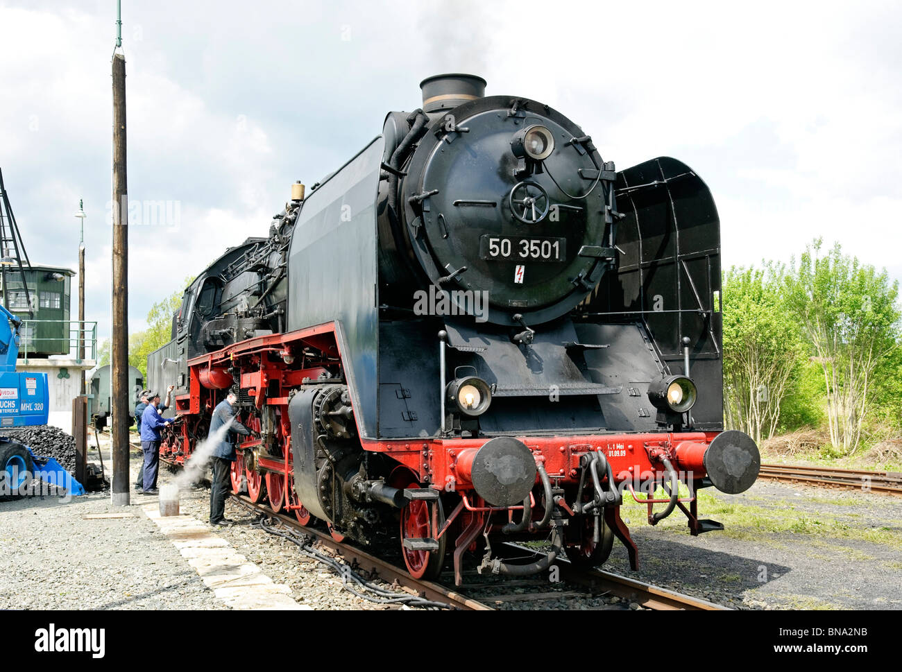 German class 50 steam locomotive hi-res stock photography and images ...