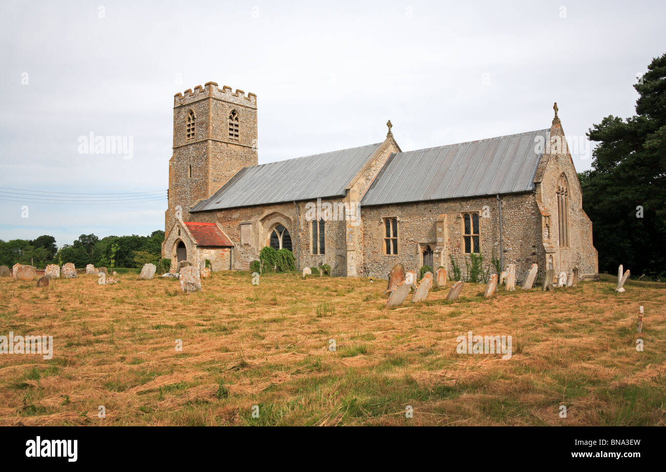The Church of SS Peter and Paul at Oulton, Norfolk, England, United ...