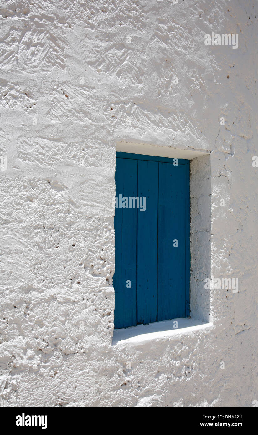 Blue Door "Greek Blue" Cyprus Stock Photo - Alamy