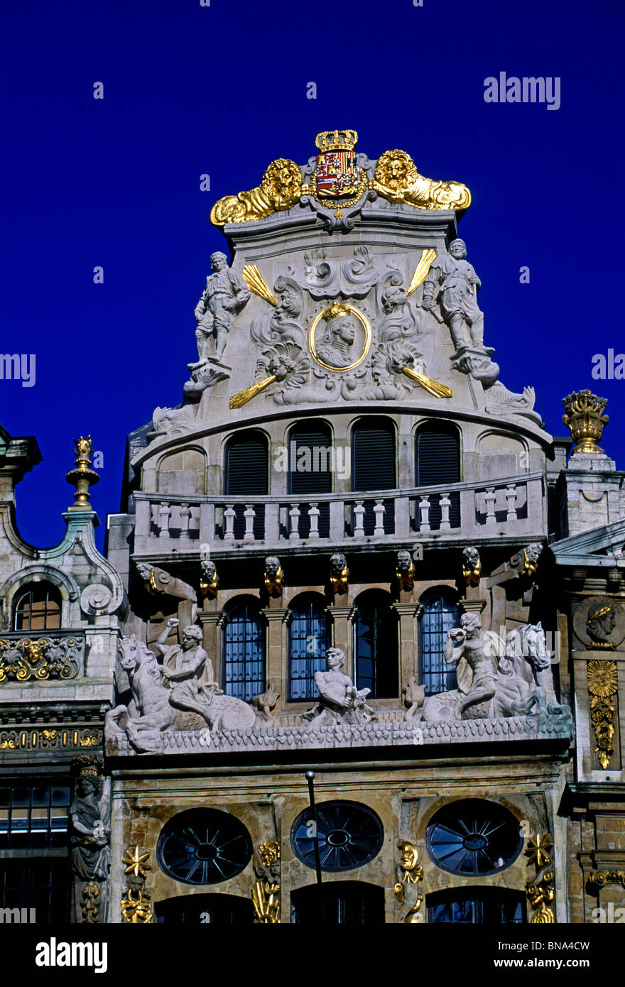 The Horn, Le Cornet, Boatmens Guild House, GrandPlace, Grand Place ...