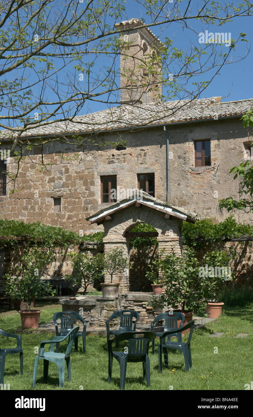 Well in the courtyard outside the former franciscan monastery in ...