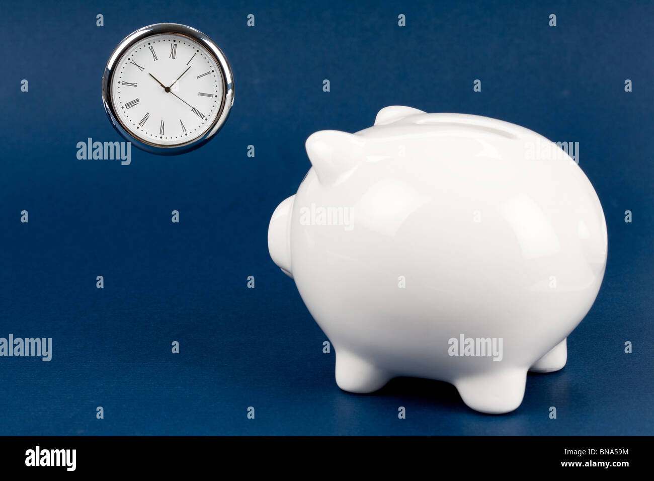 Savings bank clock hi-res stock photography and images - Alamy