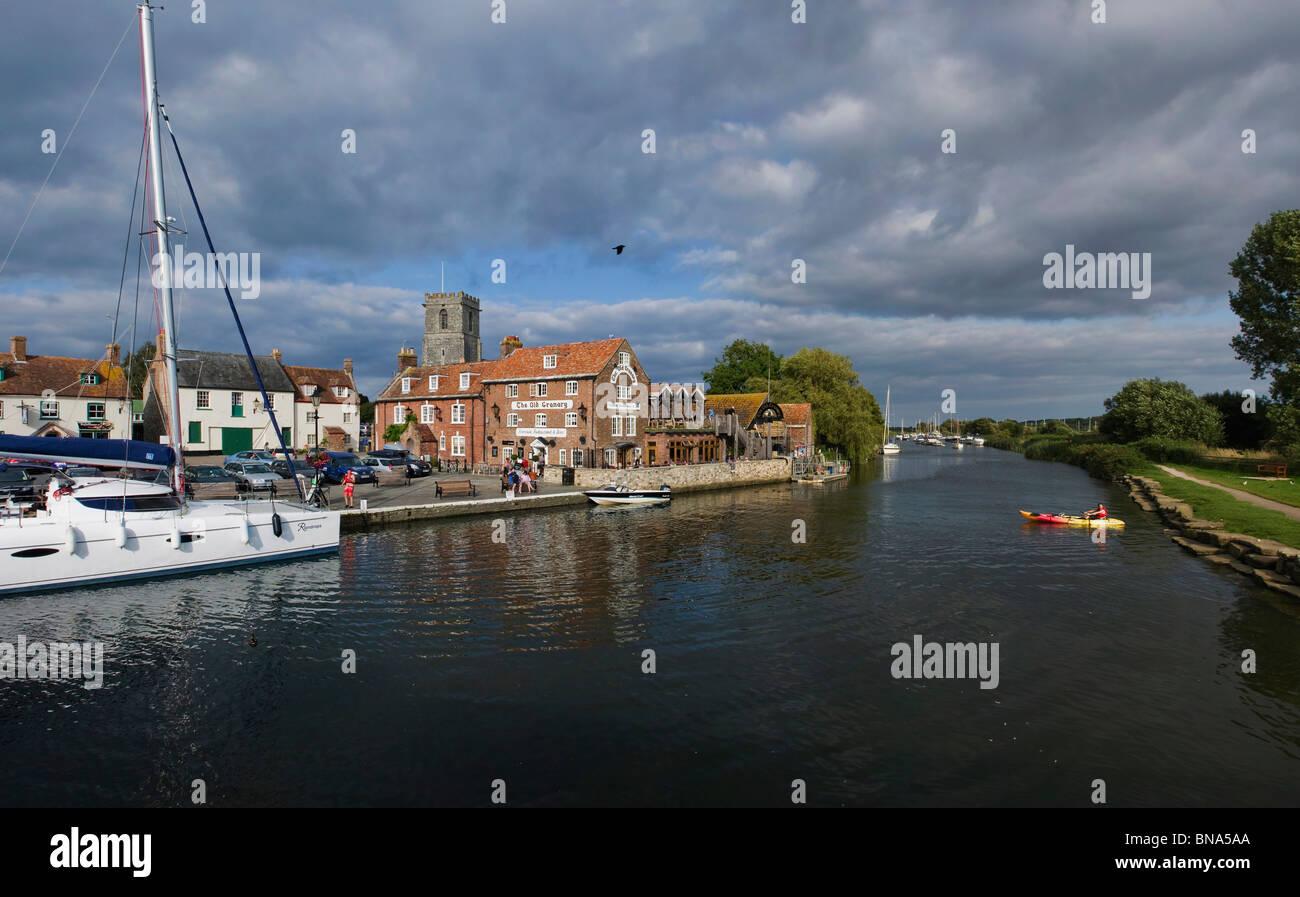 harbour warham dorset Stock Photo - Alamy