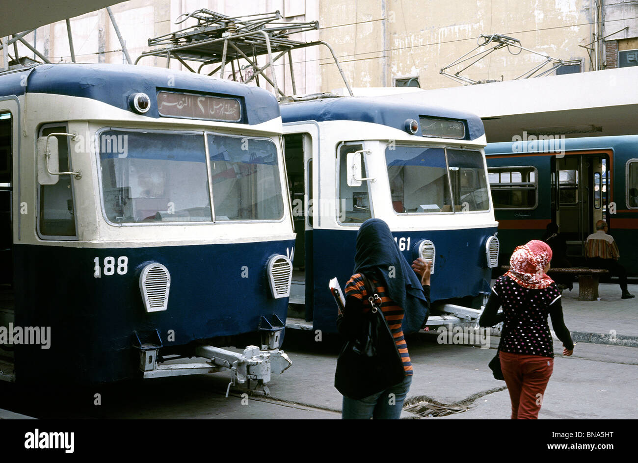Alexandria tram egypt hi-res stock photography and images - Alamy