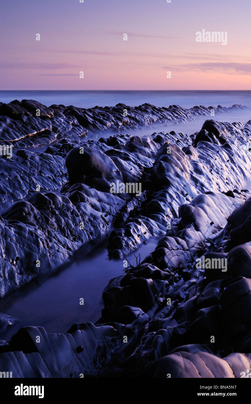 Welcombe Mouth on the North Devon coast near Welcombe, Devon, England ...