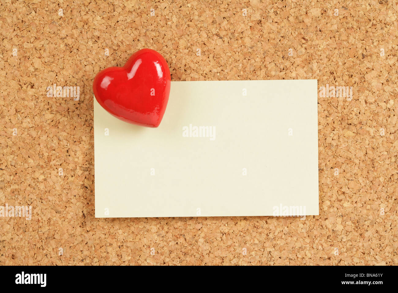 Red Heart and Note Pad, love message Stock Photo - Alamy