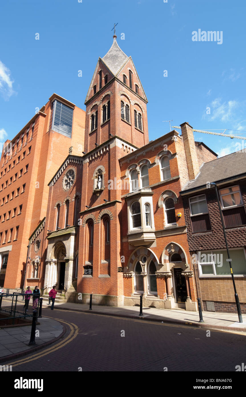 The Hidden Gem, St. Mary's Church Manchester Stock Photo - Alamy