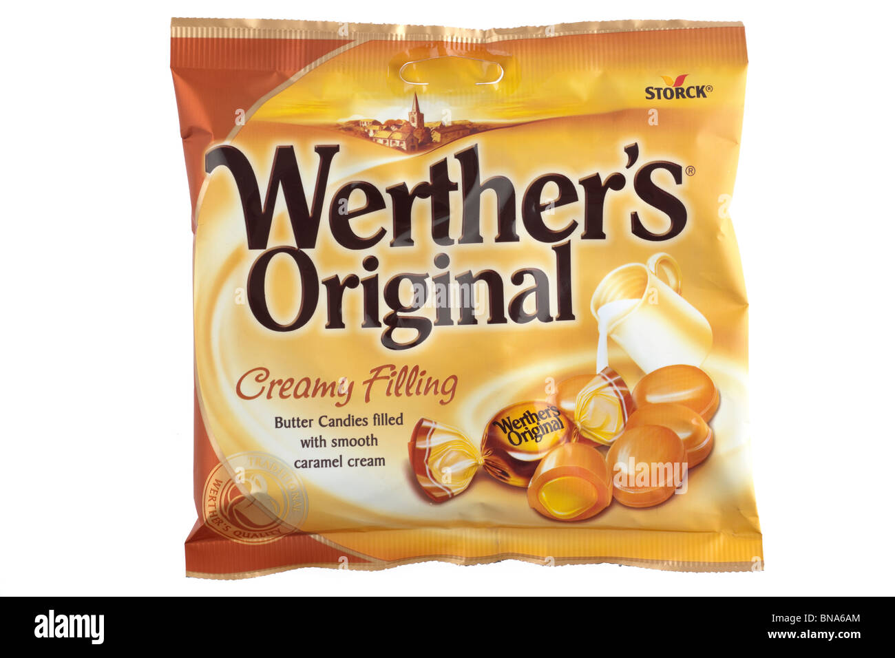 Werthers original individual sweets Cut Out Stock Images & Pictures - Alamy