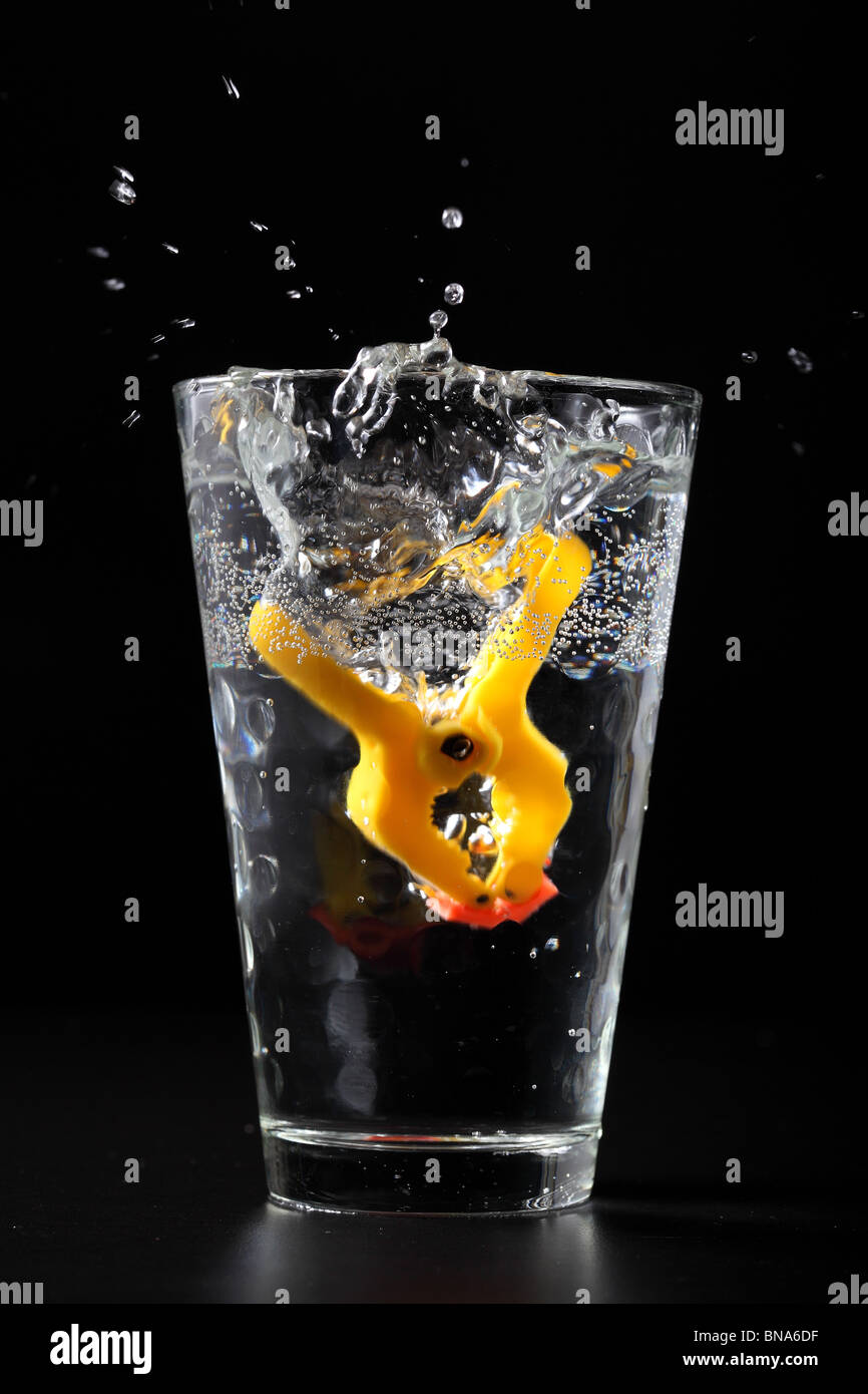peg splashing water Stock Photo - Alamy