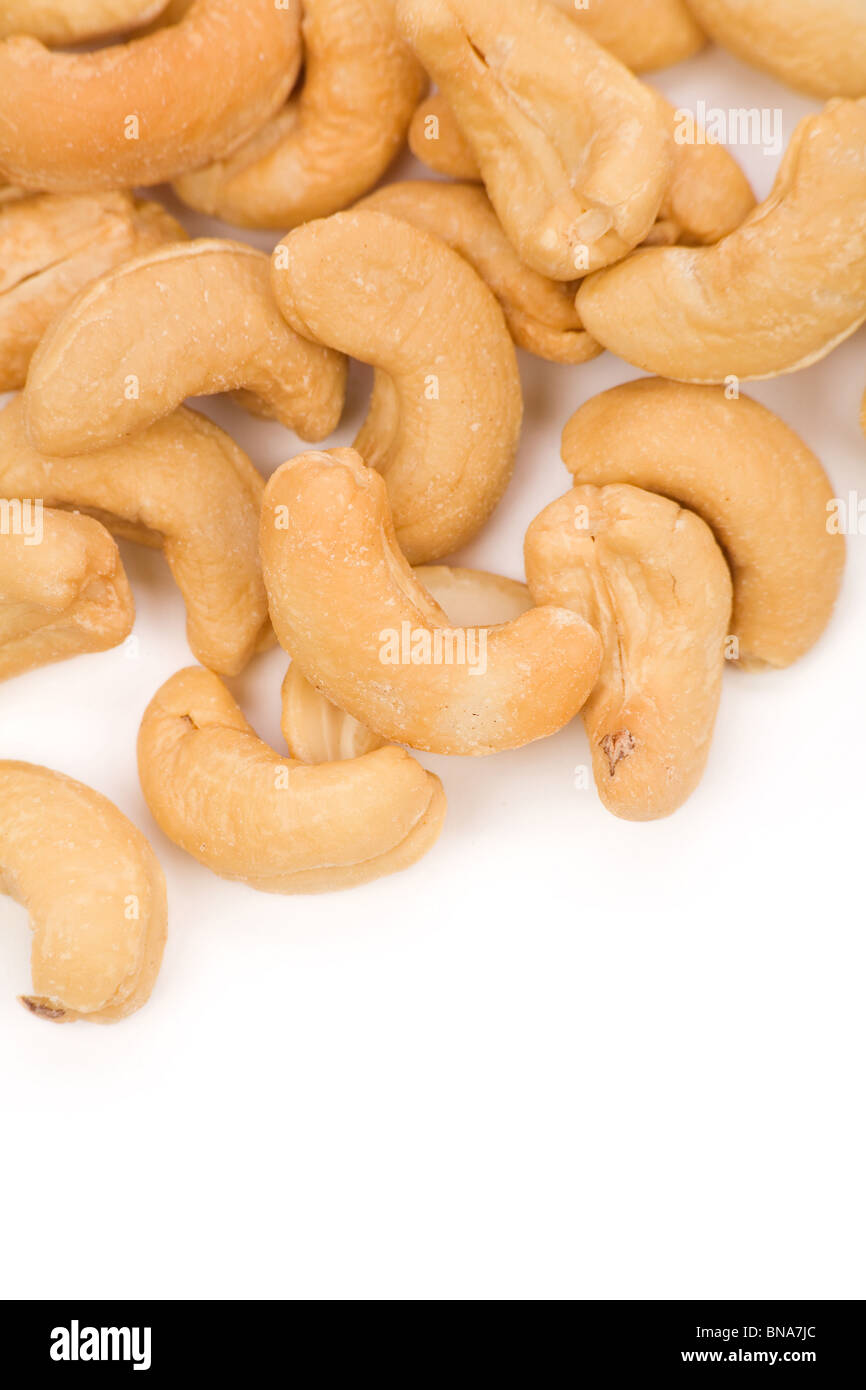 cashews close up shot for background Stock Photo - Alamy