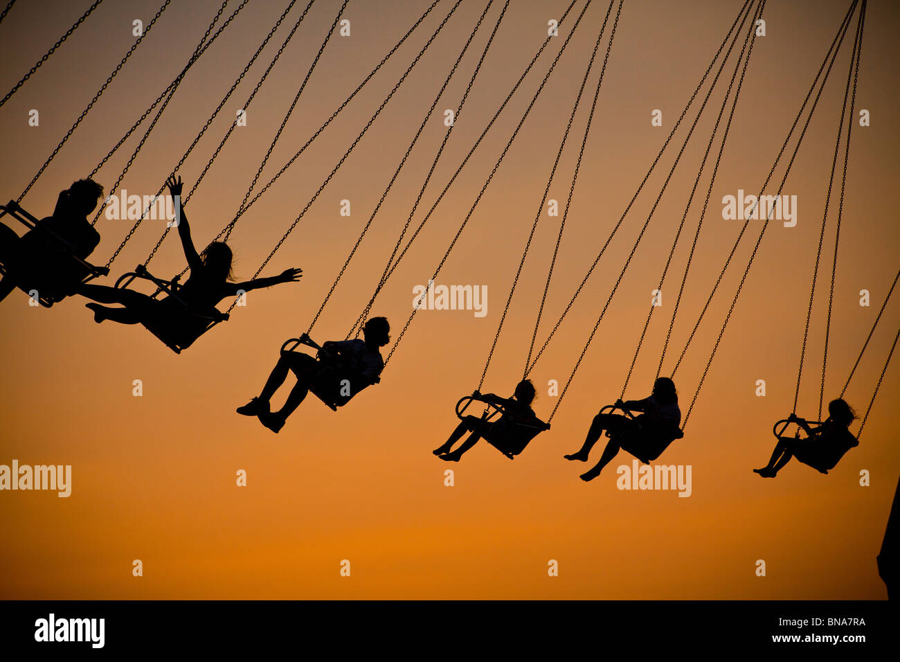 Swing ride carnival hi-res stock photography and images - Alamy