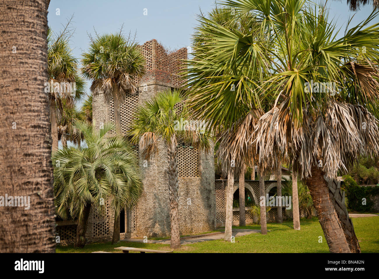 Atalaya castle a historic mansion in Huntington Beach State Park once ...