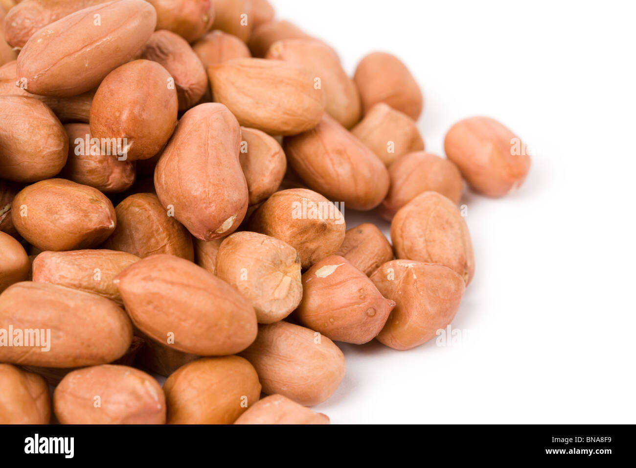 Shellless Peanut close up shot Stock Photo - Alamy
