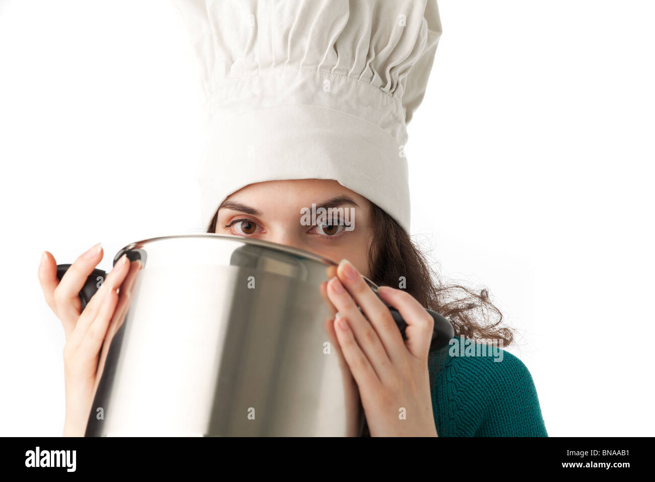 girl with a pot Stock Photo - Alamy