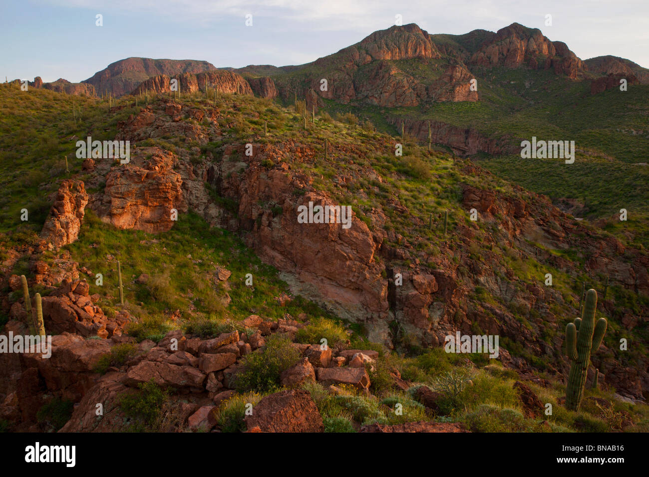 Superstition Mountains along the Apache Trail, Tonto National Forest ...