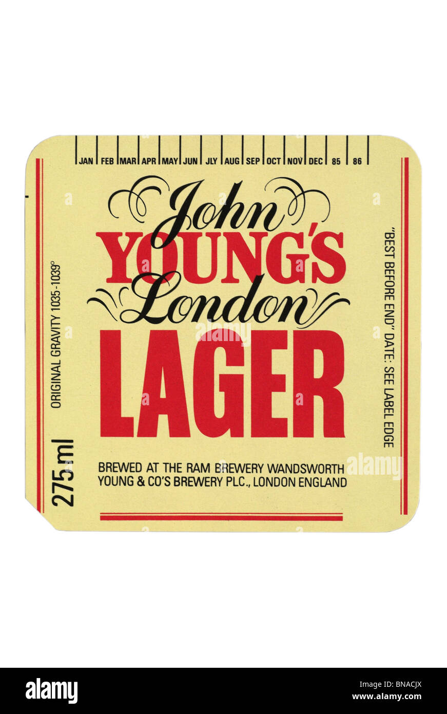 London craft lager Cut Out Stock Images & Pictures - Alamy