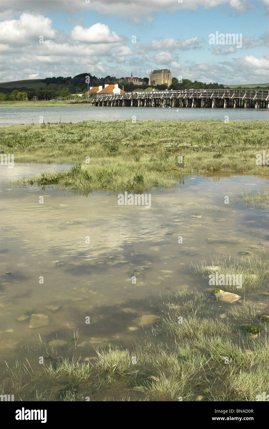 The Old Toll Bridge across the River Adur - Shoreham-By-Sea, West ...