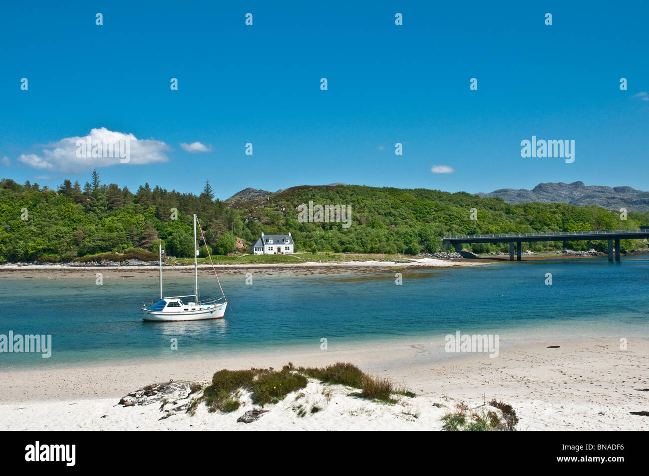 Coastline highland morar sailing hi-res stock photography and images ...