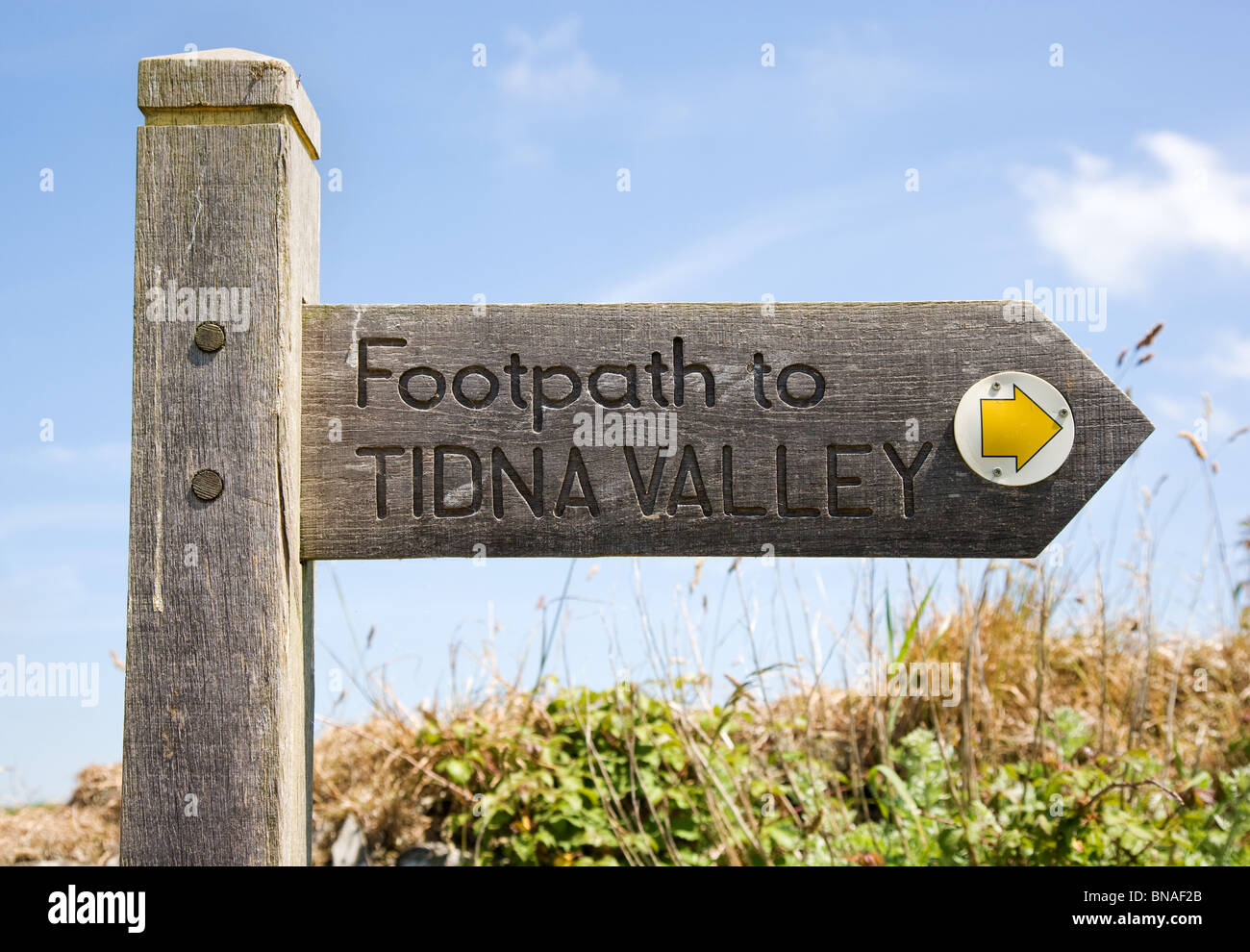 Sign pointing north south hi-res stock photography and images - Alamy