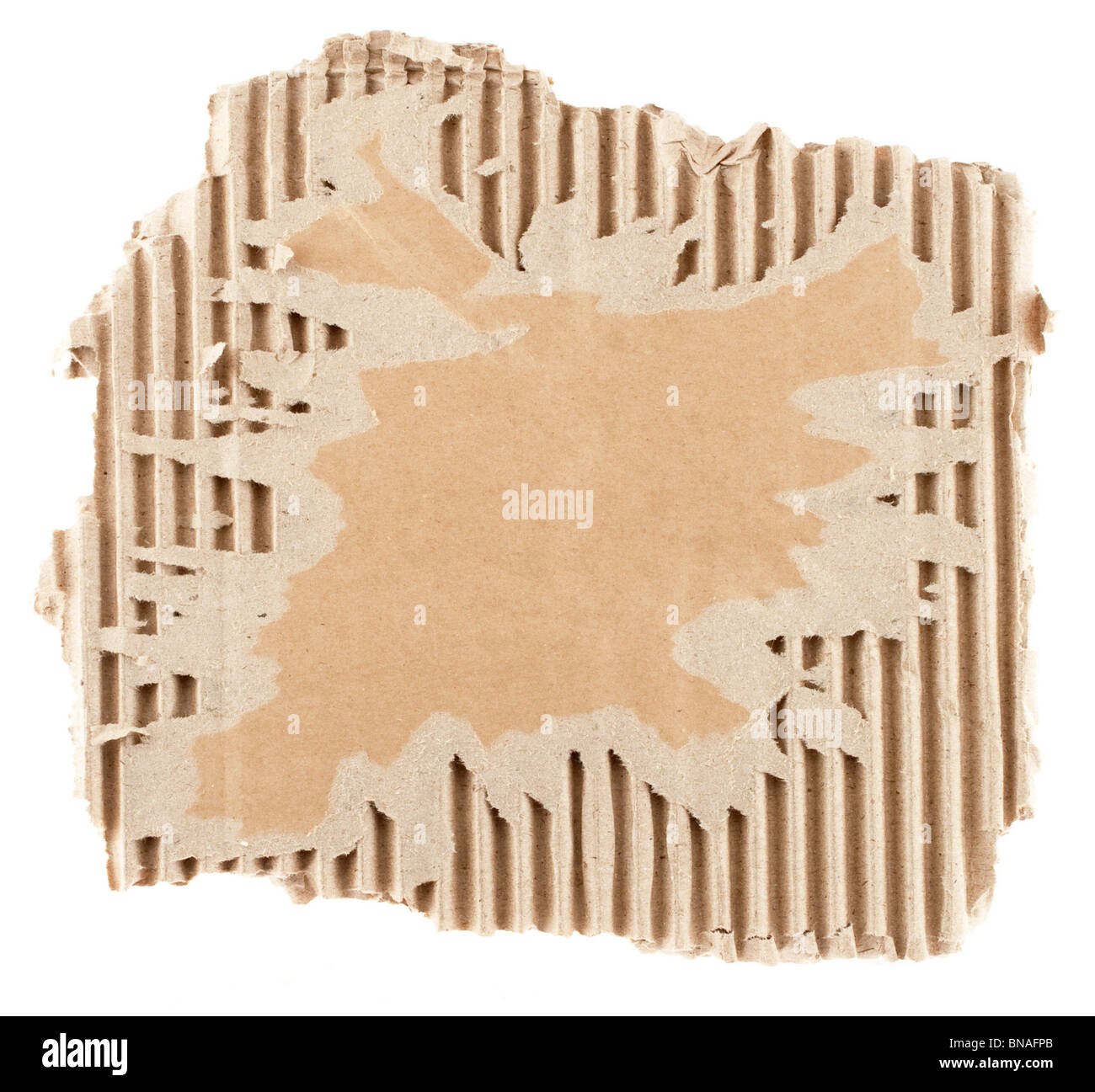 Brown corrugated cardboard sheet background Stock Photo - Alamy