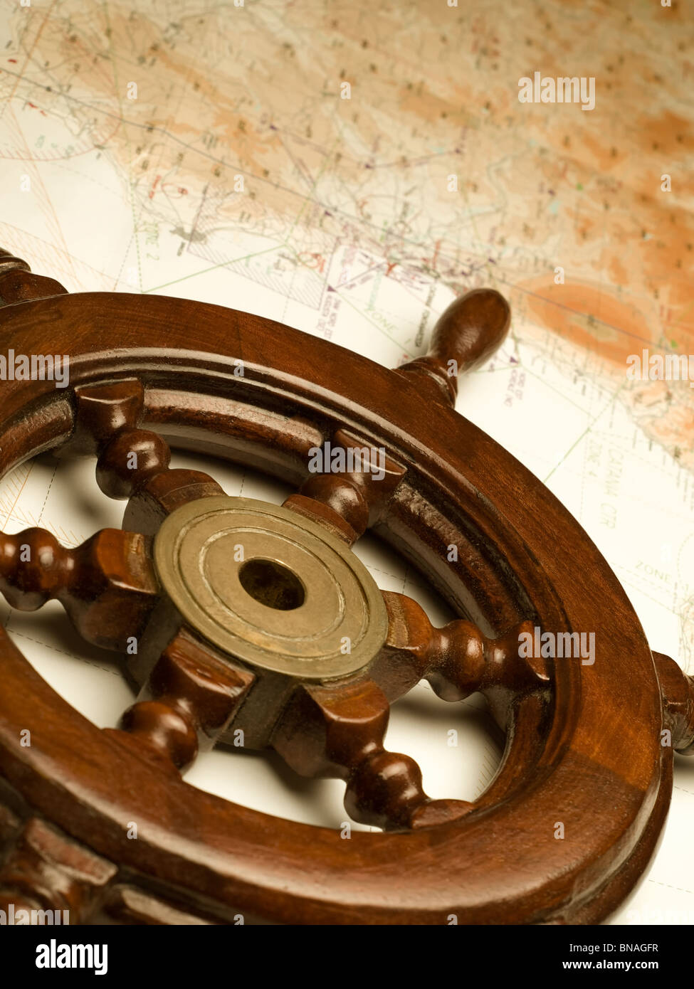 Navigation chart map nautical hi-res stock photography and images - Alamy