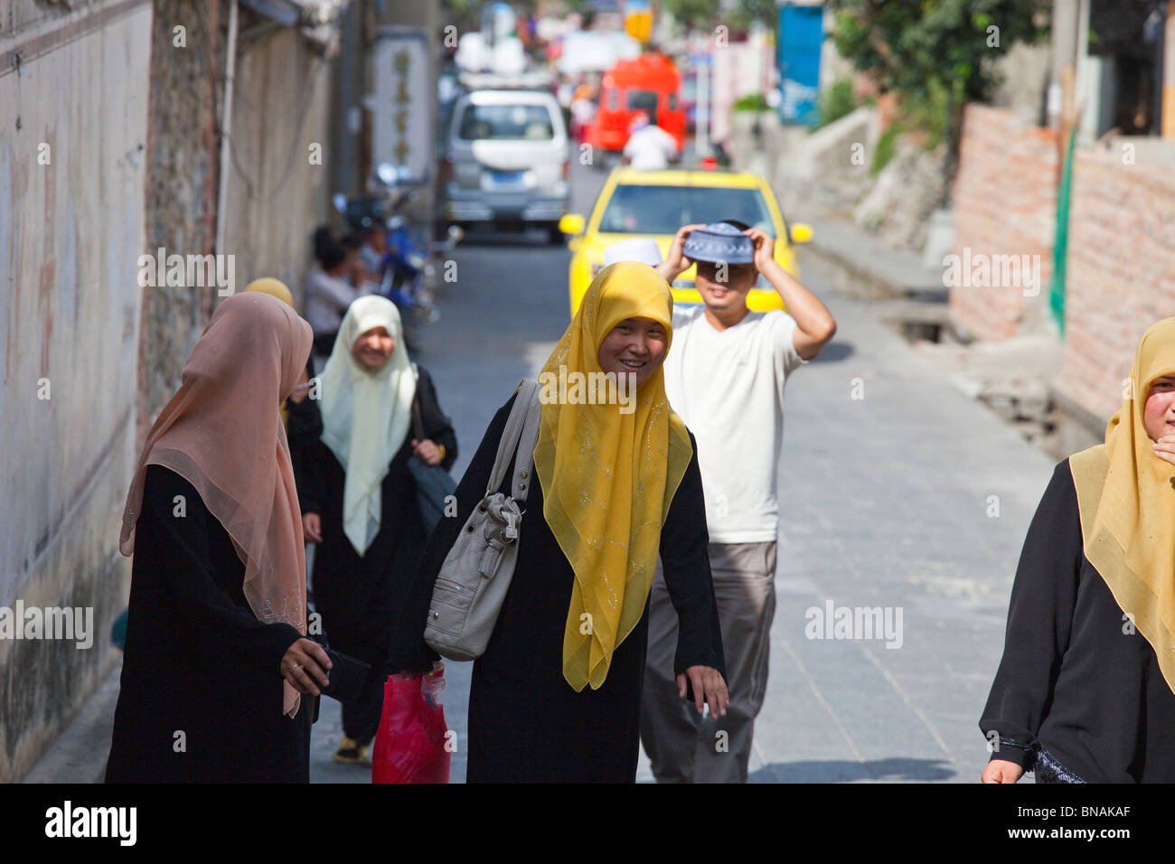 Chinese muslims in Dali, Yunnan Province, China Stock Photo - Alamy