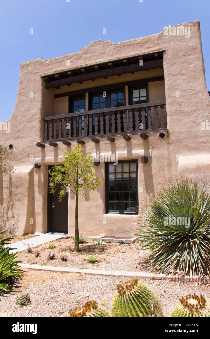 Building in Mexican Style, San Diego, California USA Stock Photo - Alamy