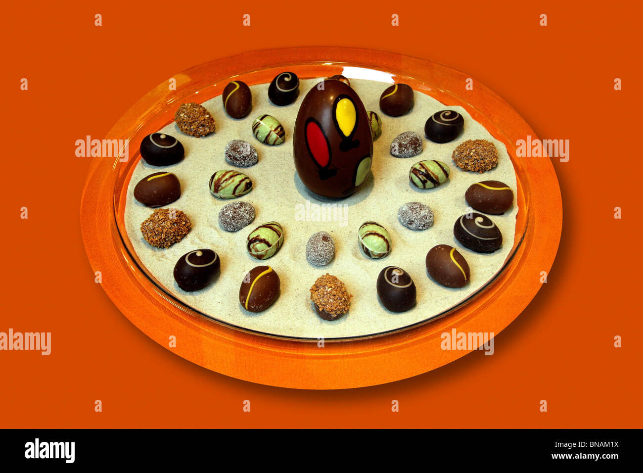Handmade chocolate display hi-res stock photography and images - Alamy