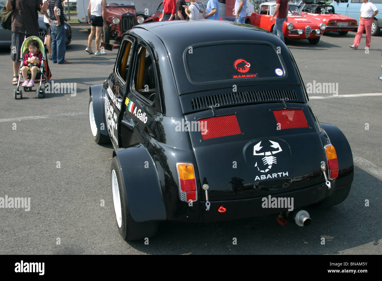 Fiat 500 Aberth Stock Photo - Alamy
