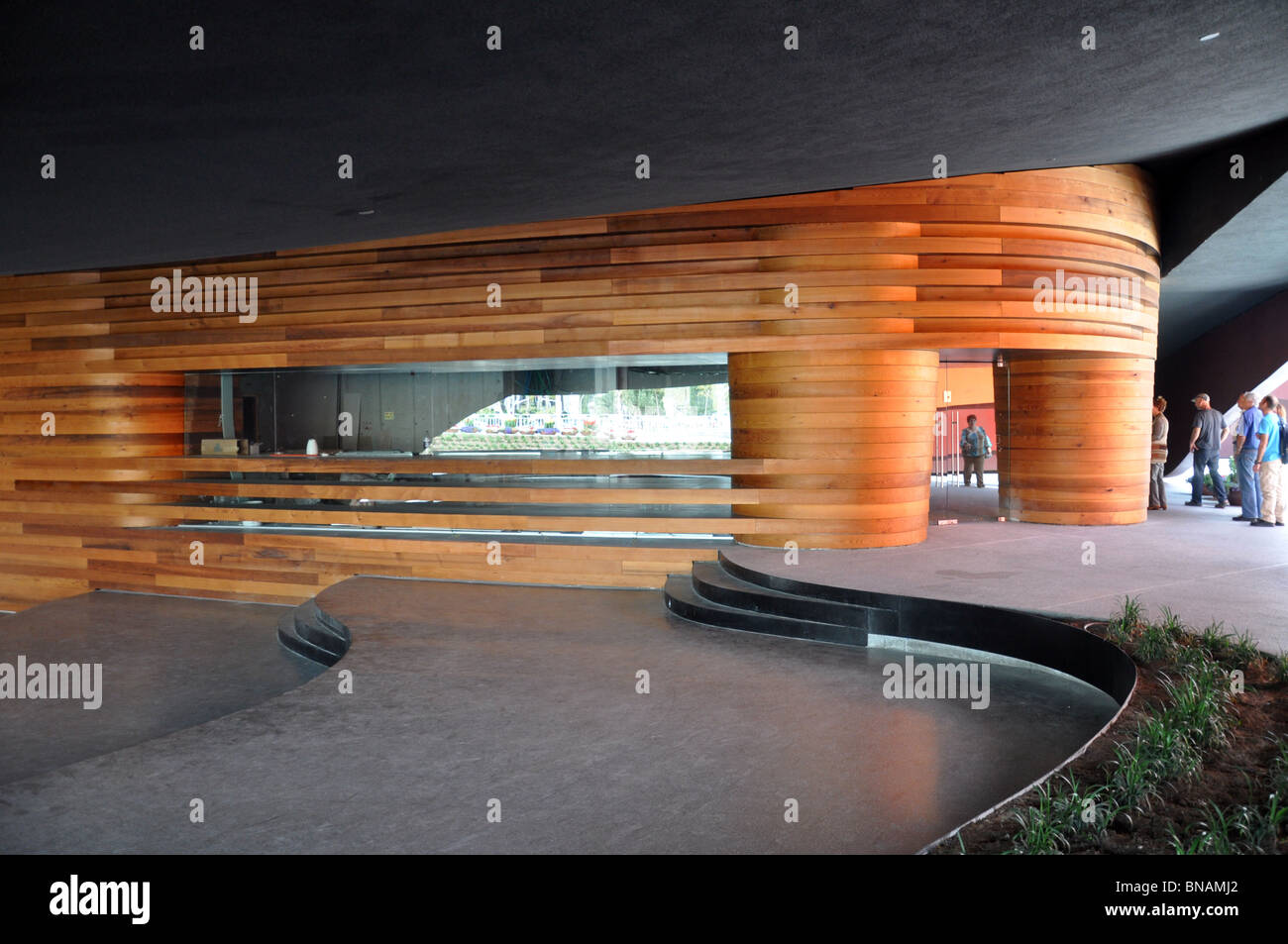 Israel, Holon exterior of the Design museum (Designed by Ron Arad ...