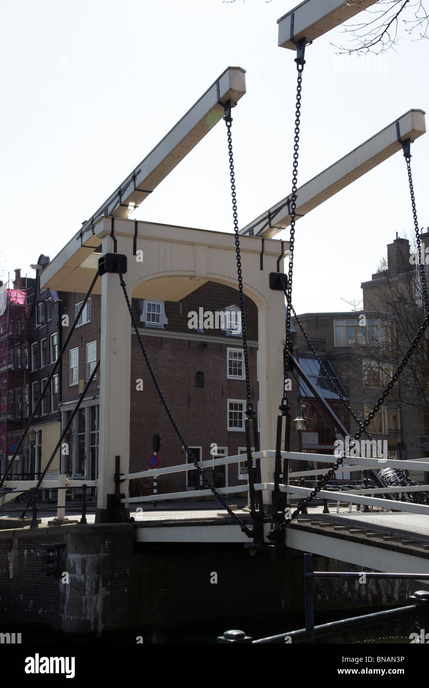 Drawbridge in Amsterdam Stock Photo - Alamy