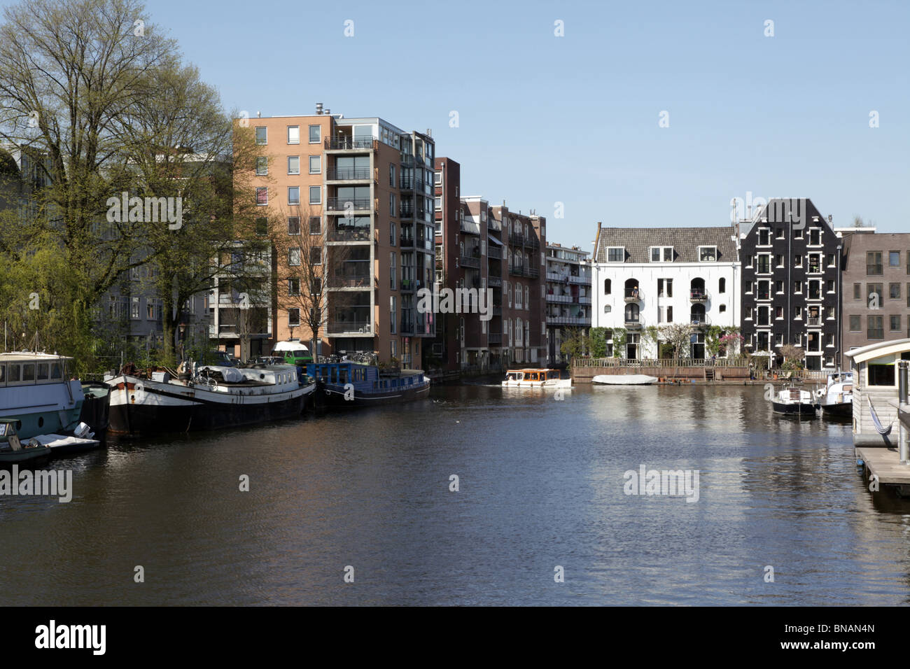 View on Westerdok in Amsterdam Stock Photo - Alamy