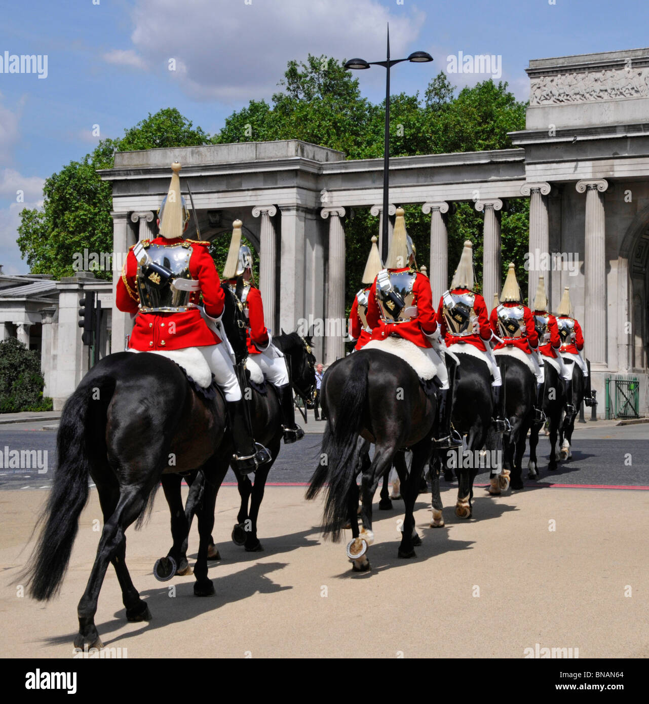 Men of the household cavalry hi-res stock photography and images - Alamy