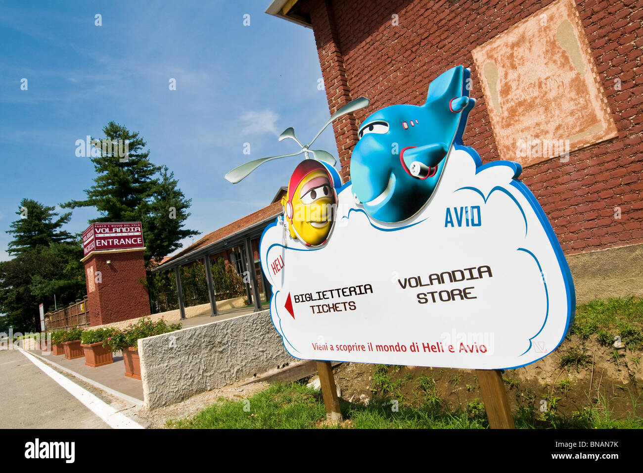 Volandia fly museum, Malpensa airport, Italy Stock Photo - Alamy