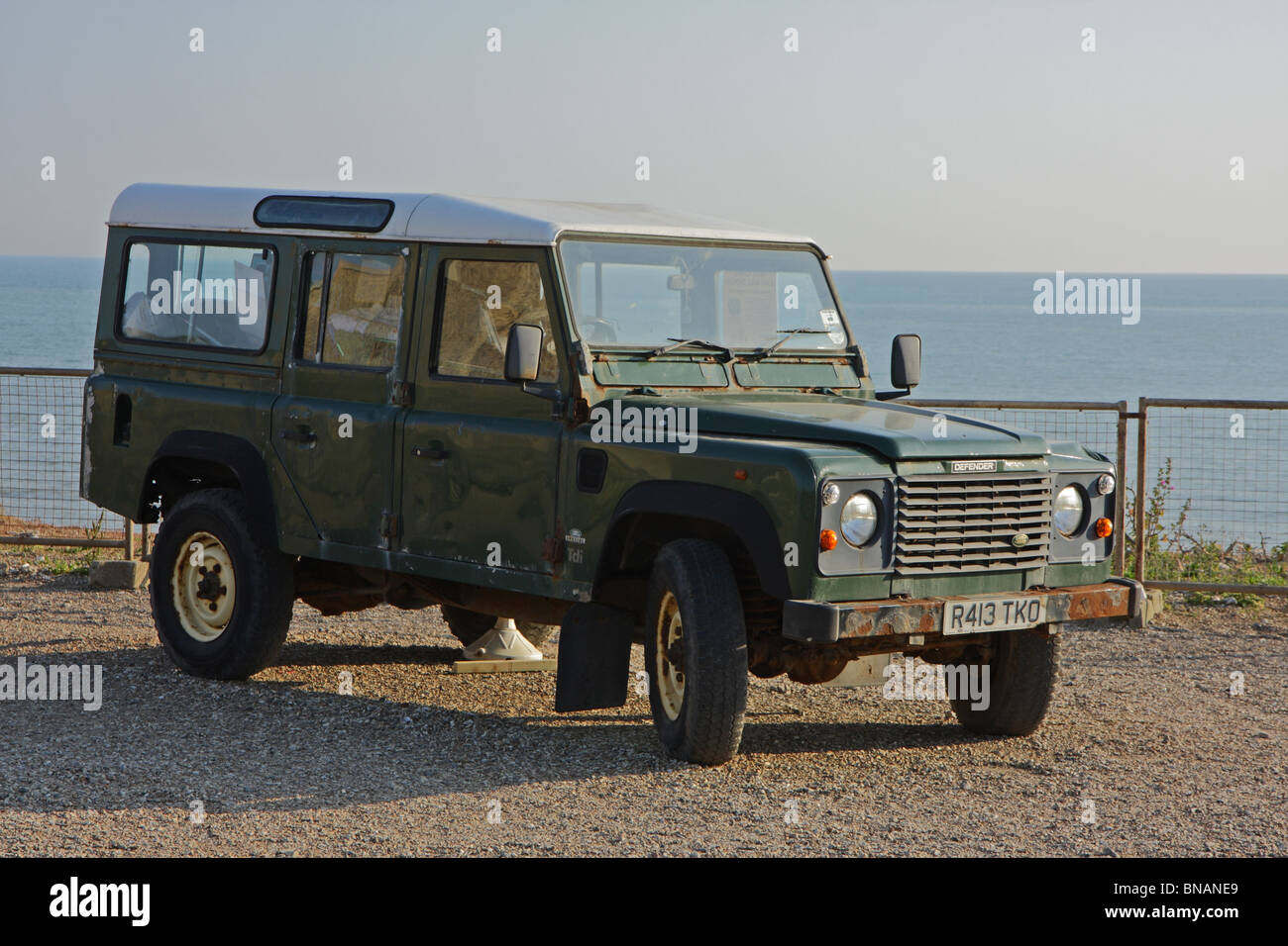 Land Rover Defender Stock Photo - Alamy