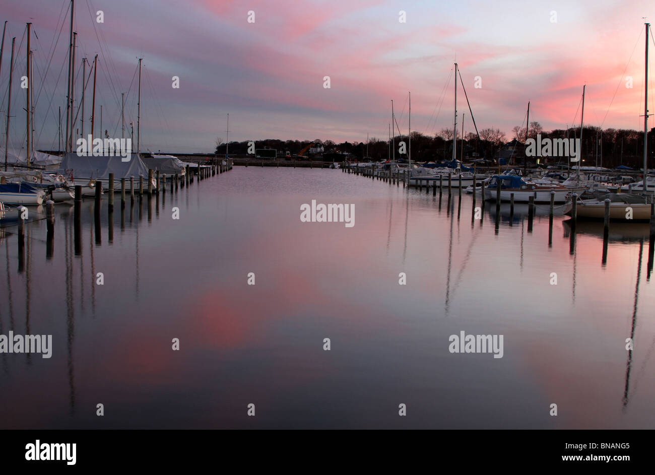 Danish coast north-seeland in Vedbaek Stock Photo - Alamy
