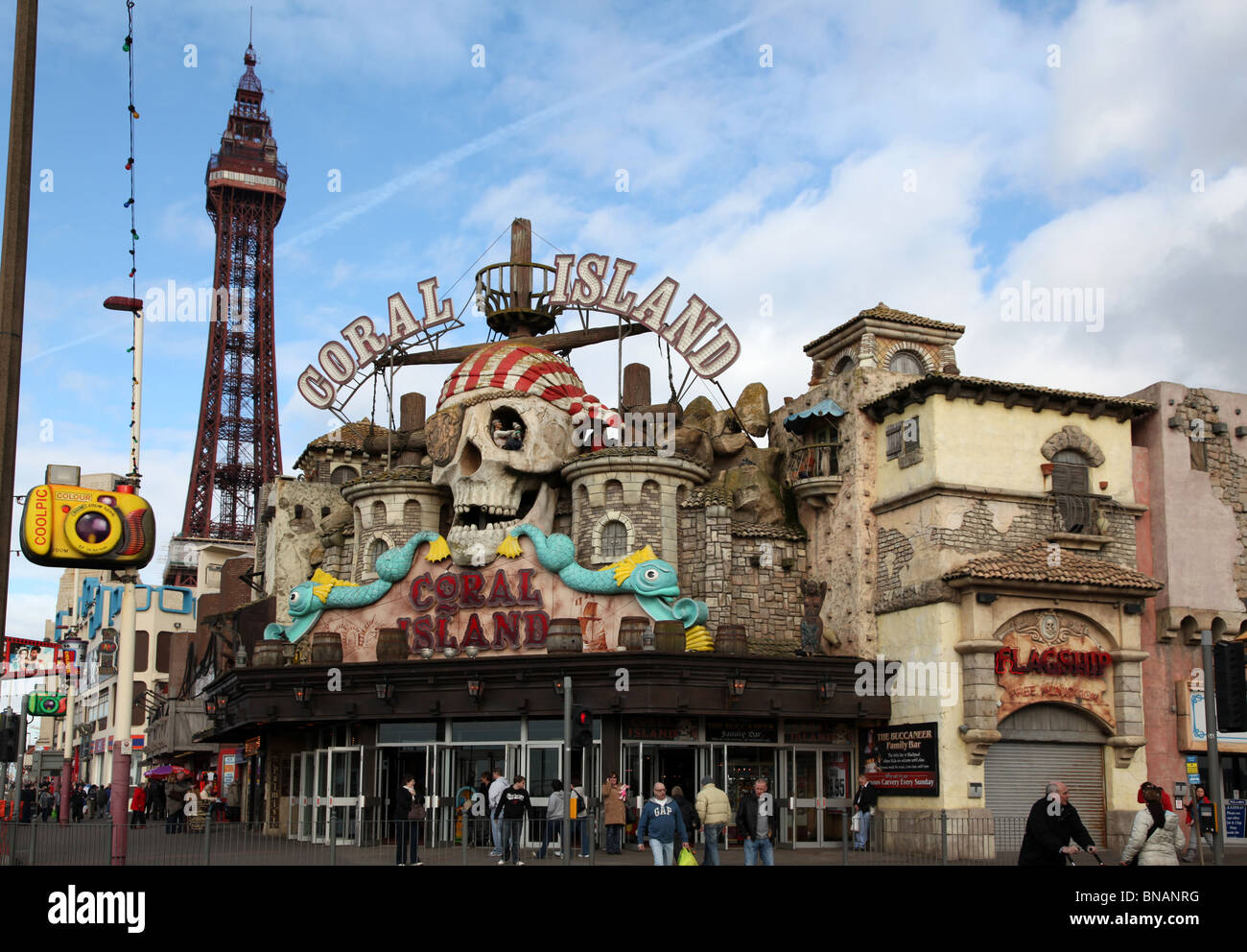 Blackpool coral island hi-res stock photography and images - Alamy