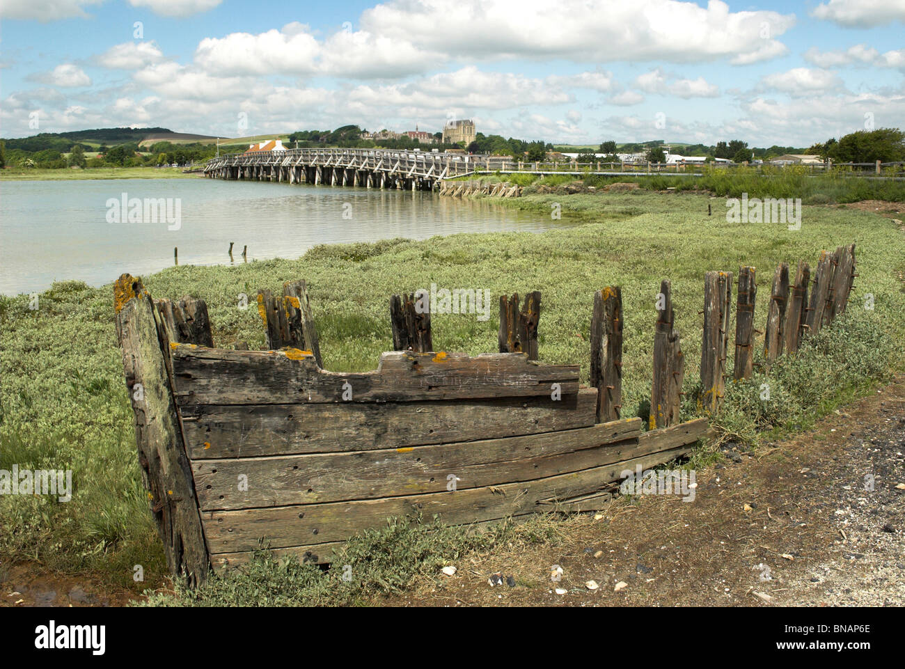 Old toll bridge shoreham hi-res stock photography and images - Alamy